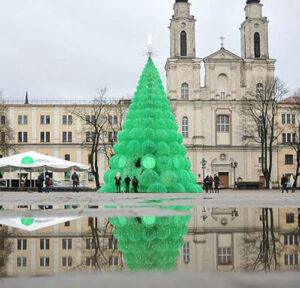Innovative Christmas Trees Made From Recycled Material | BhaviniOnline.com