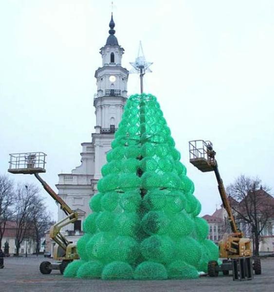 Innovative Christmas Trees Made From Recycled Material | BhaviniOnline.com