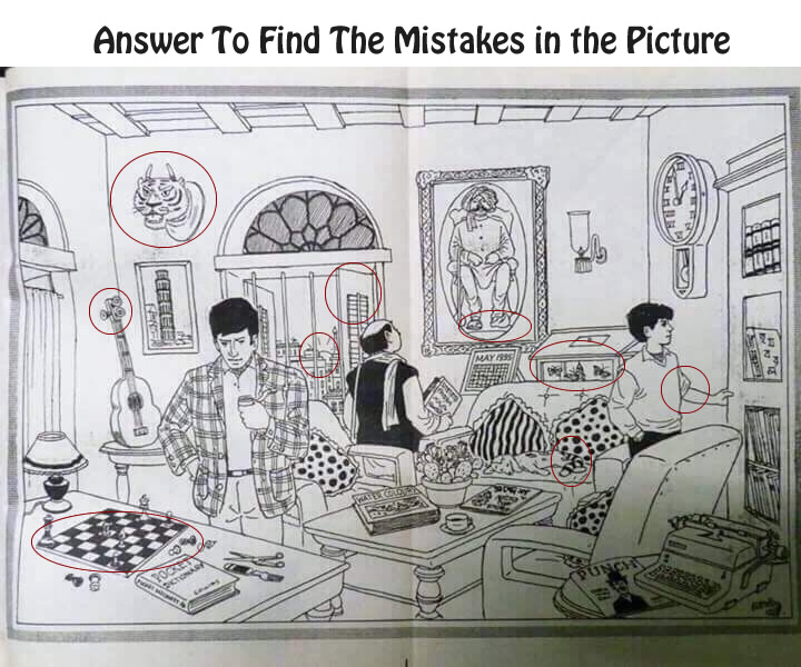 WhatsApp Picture Riddle: Find The Mistakes in the Picture ...
