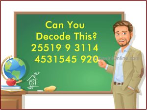 Encryption Riddle: Can You Decode This? | BhaviniOnline.com