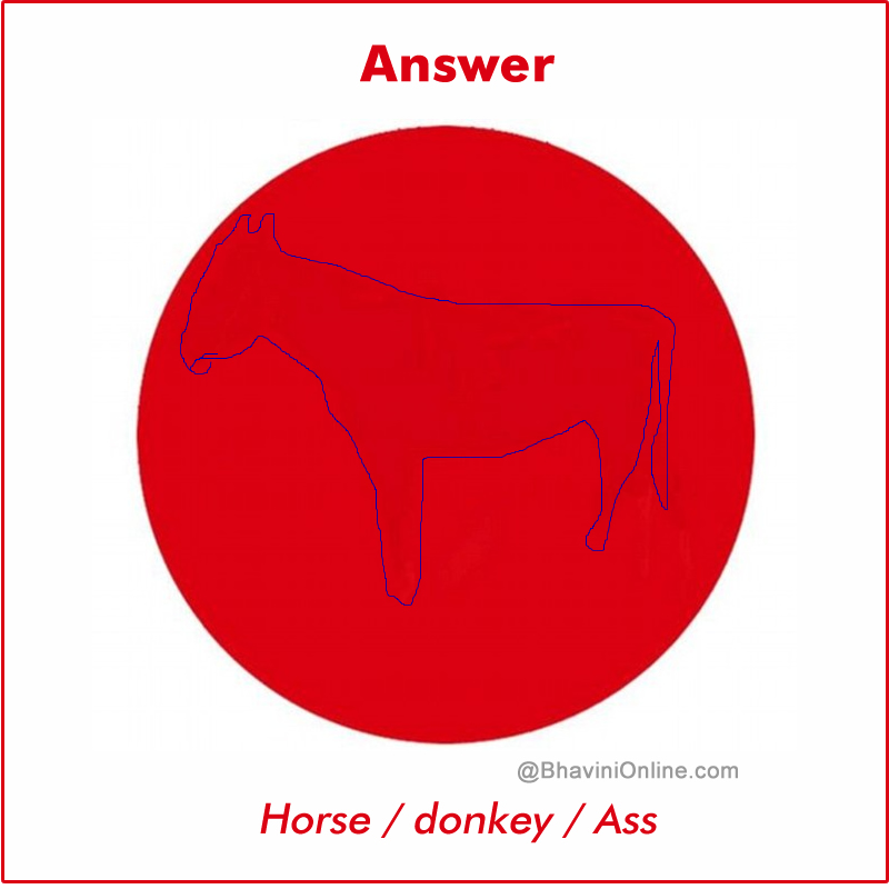 Picture Riddle: Do You See Anything in the Red Circle? | BhaviniOnline.com