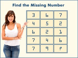 Fun With Numbers Riddle: Find the Missing Number in the Table ...
