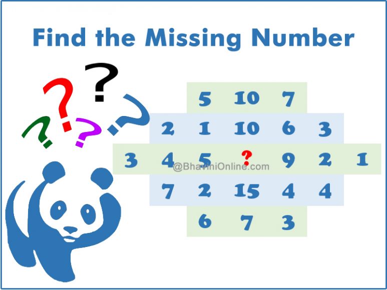 Fun With Numbers: Find the Missing Number in the Picture ...